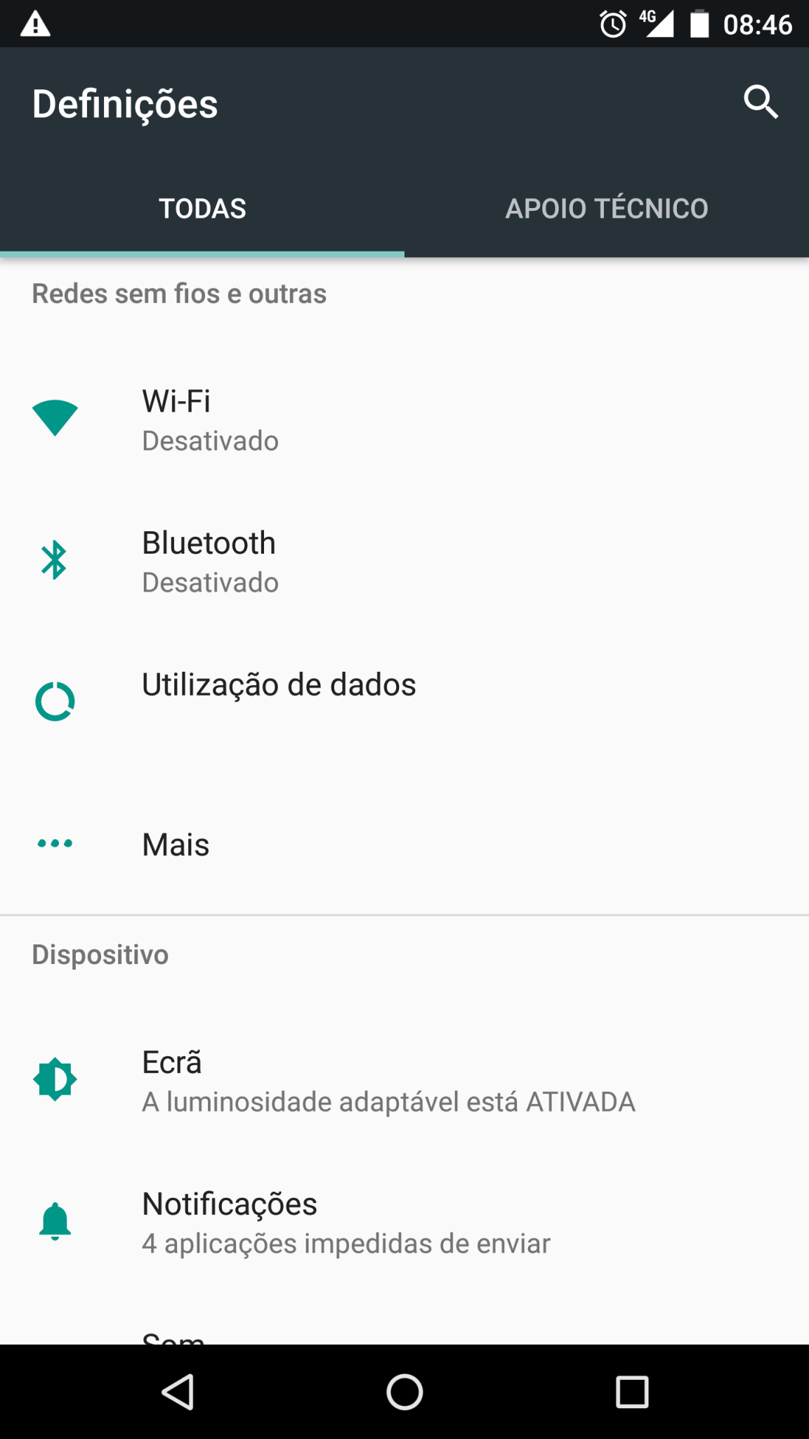 WiFi configuração Android | DSIC/IPLNet